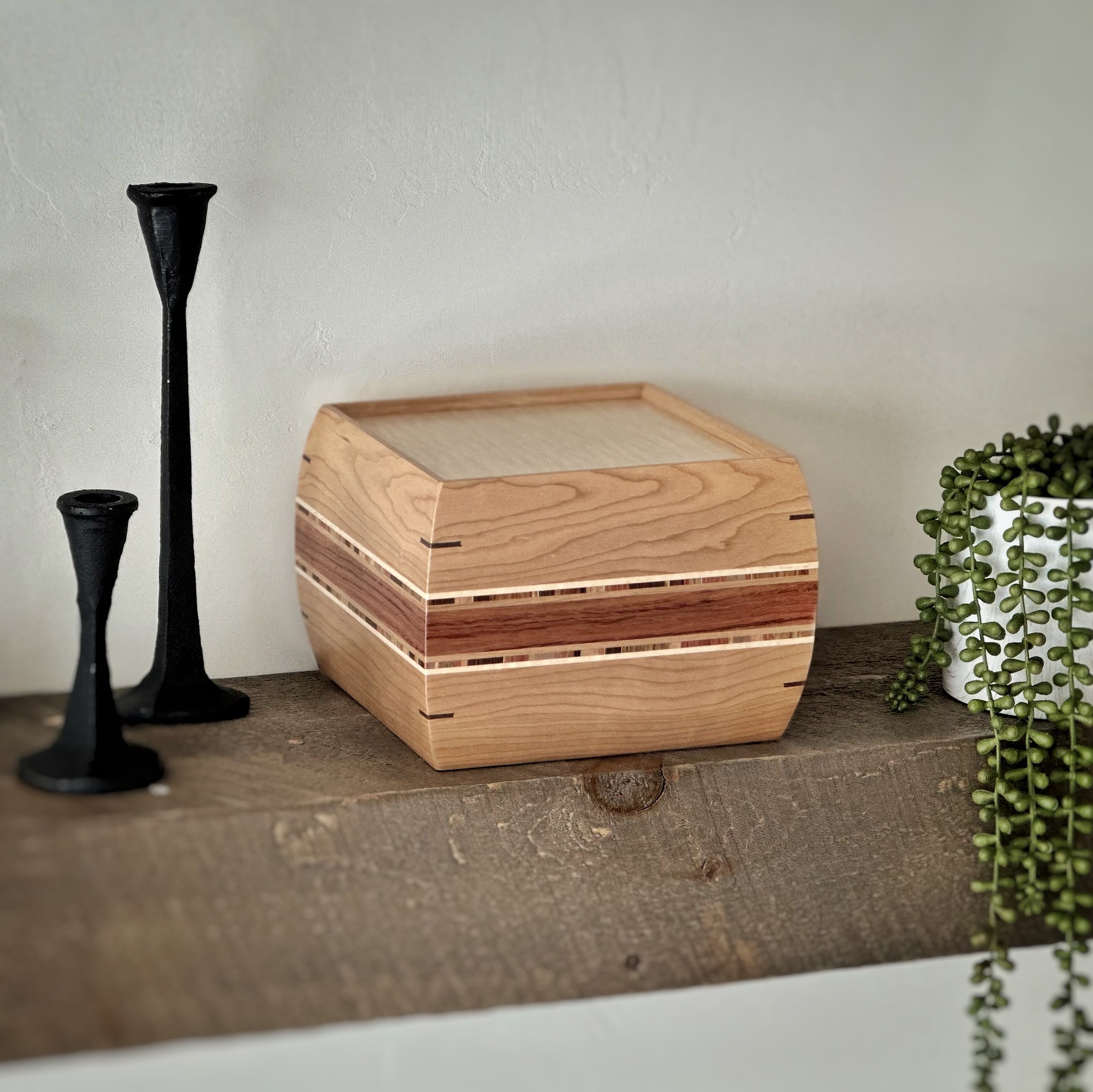 Personalized Wooden Urn for Ashes - Masterpiece Collection #13